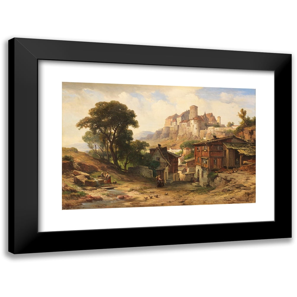 Albert Emil Kirchner 14x11 Black Modern Framed Museum Art Print Titled ...