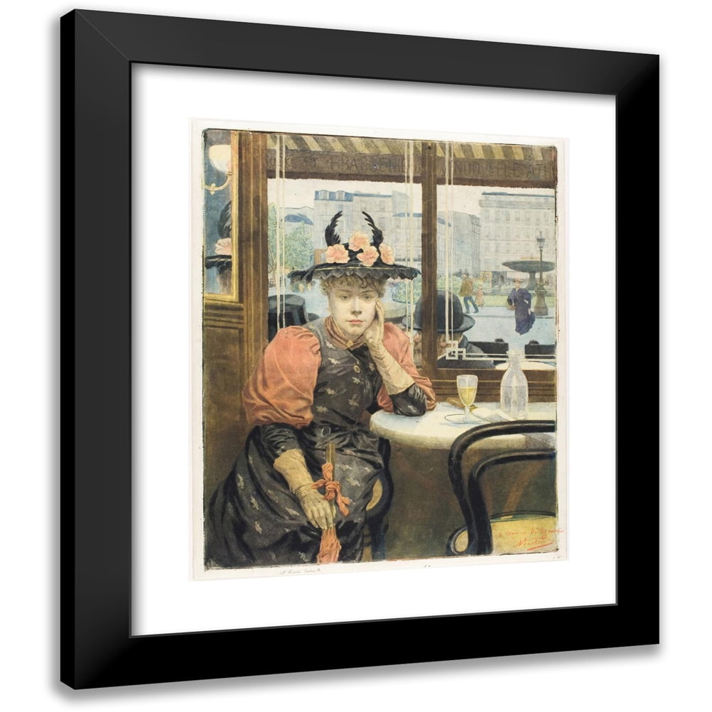 Albert-Emmanuel Bertrand 12x14 Black Modern Framed Museum Art Print ...