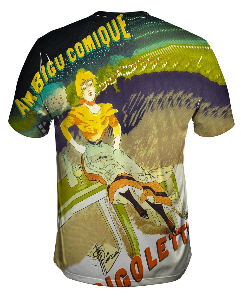 Albert Guillaume Gigolette Mens T-Shirt All Over Print - Walmart.com