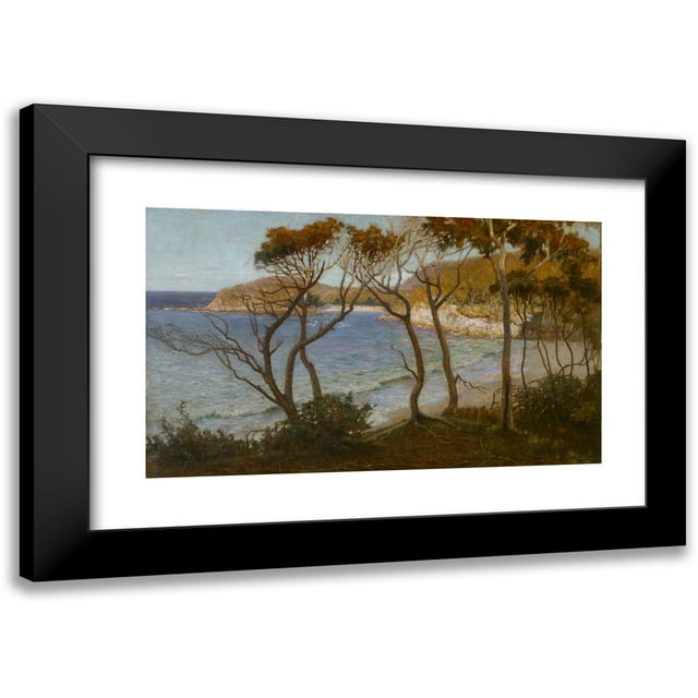 Albert Hanson 18x12 Black Modern Framed Museum Art Print Titled ...