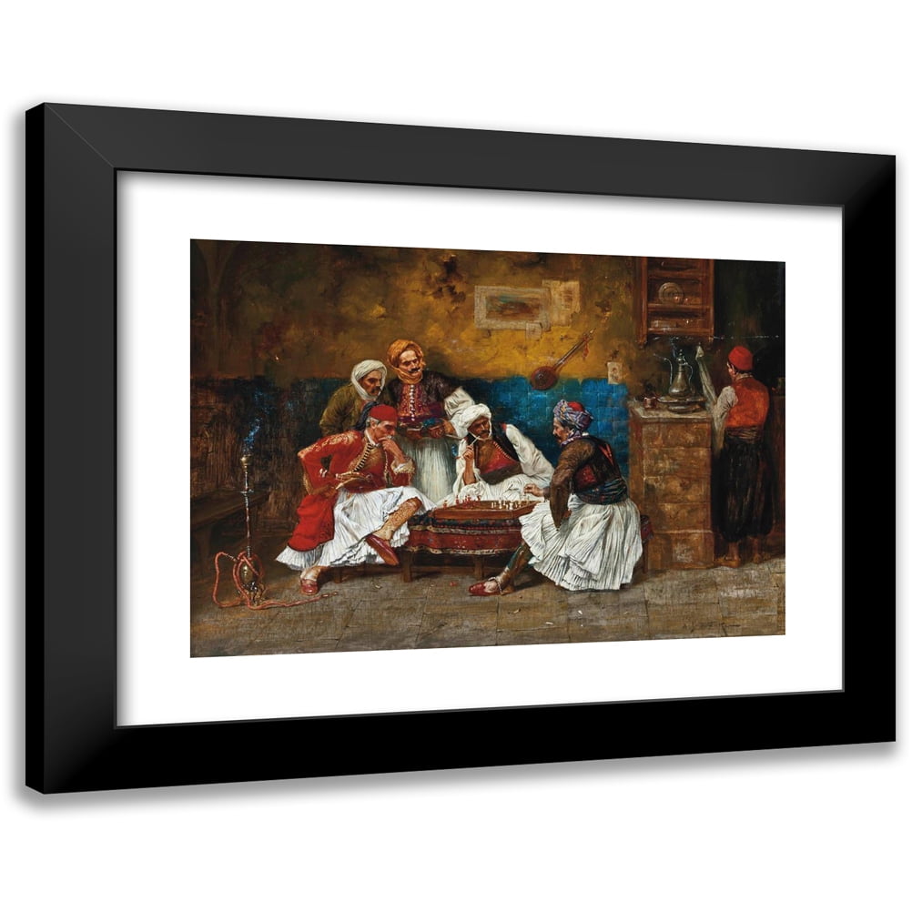 Albert Joseph Franke 24x18 Black Modern Framed Museum Art Print Titled ...