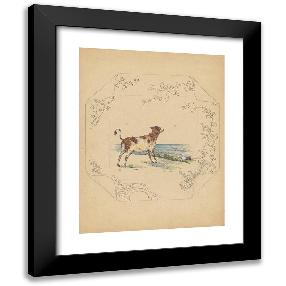 Albert Louis Dammouse 19x24 Black Modern Framed Museum Art Print Titled ...