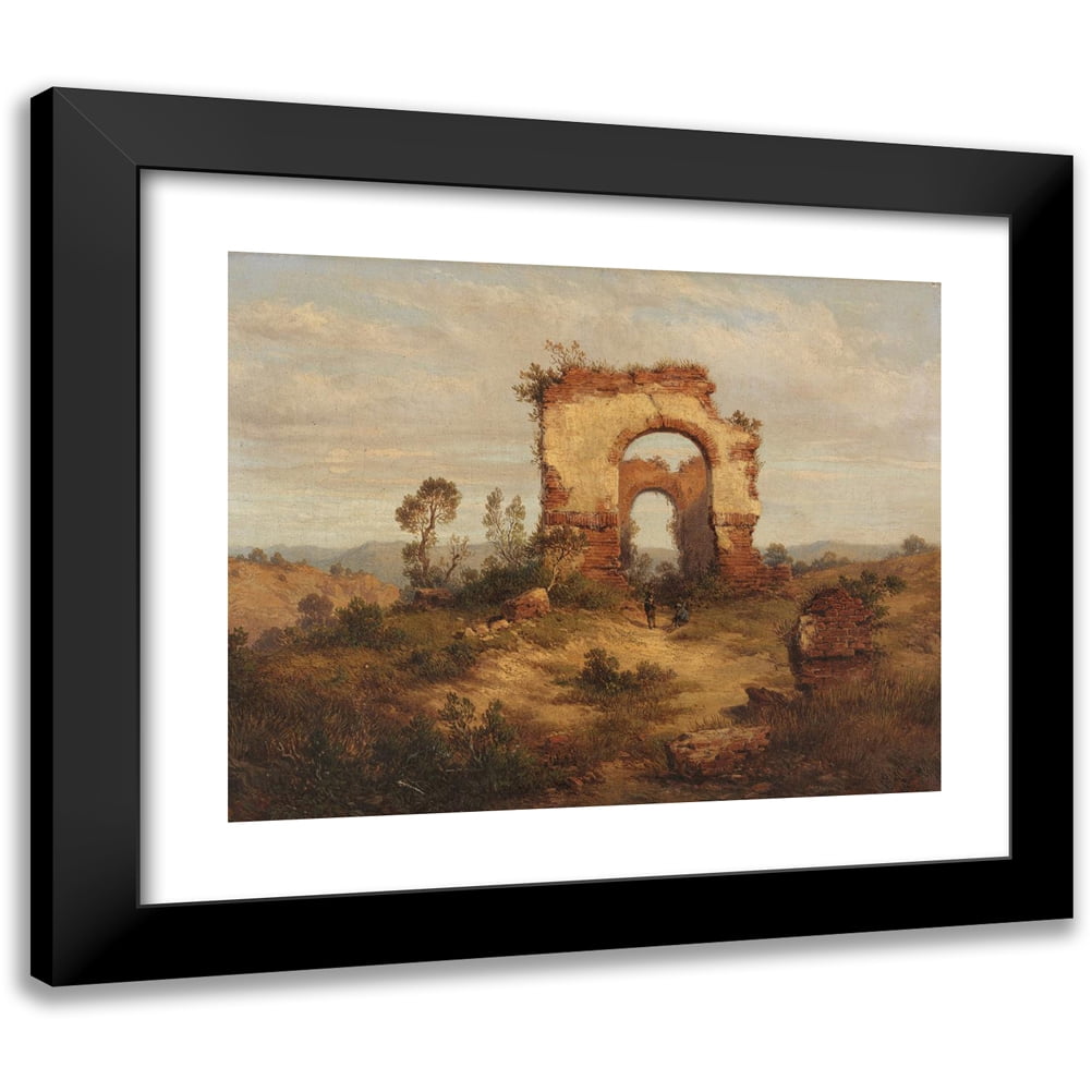 Albert Ludwig Trippel 14x12 Black Modern Framed Museum Art Print Titled ...