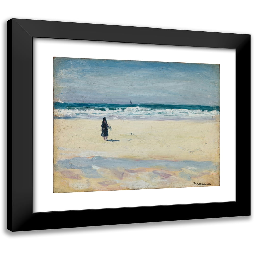 Albert Marquet 24x20 Black Modern Framed Museum Art Print Titled ...
