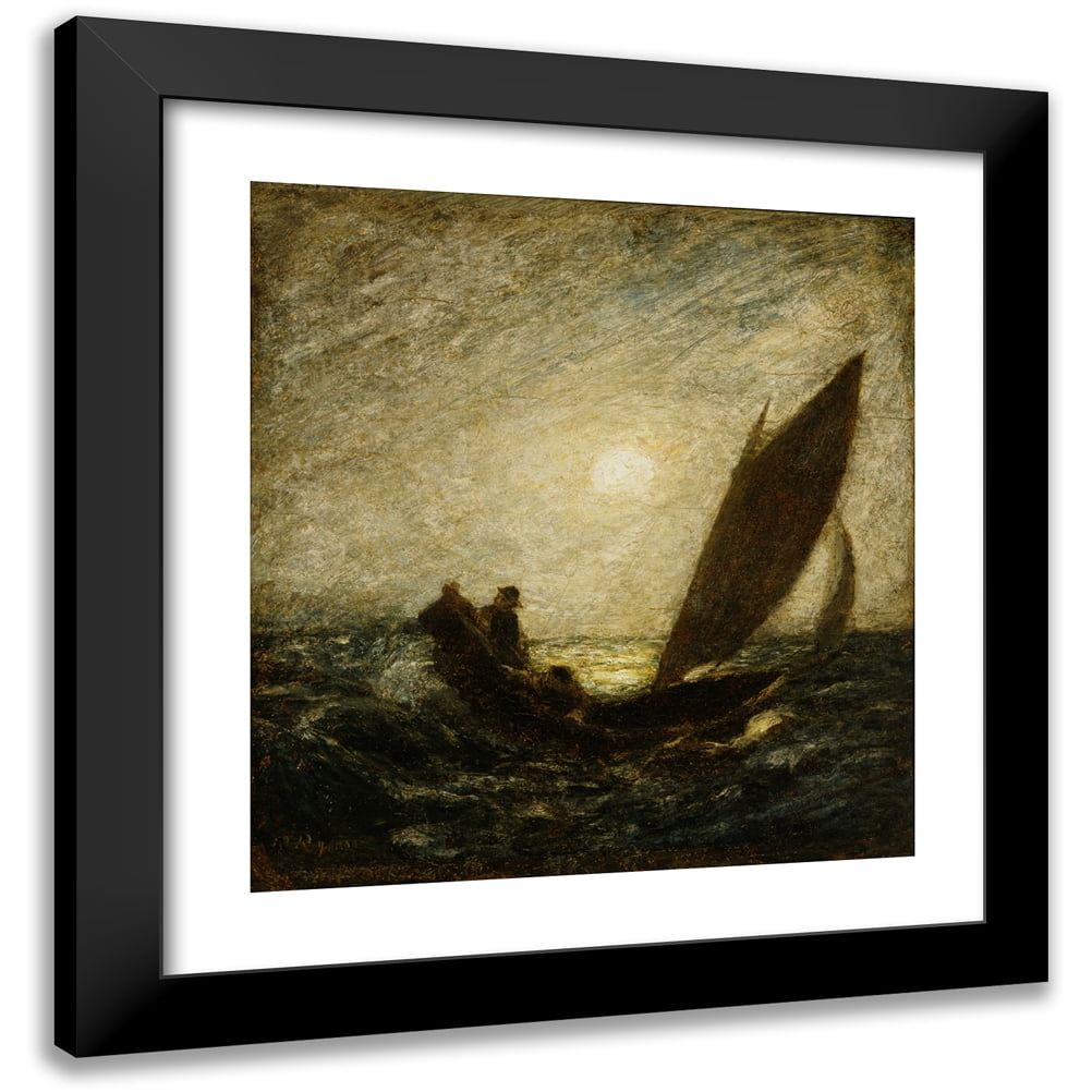 Albert Pinkham Ryder 15x16 Black Modern Framed Museum Art Print Titled ...