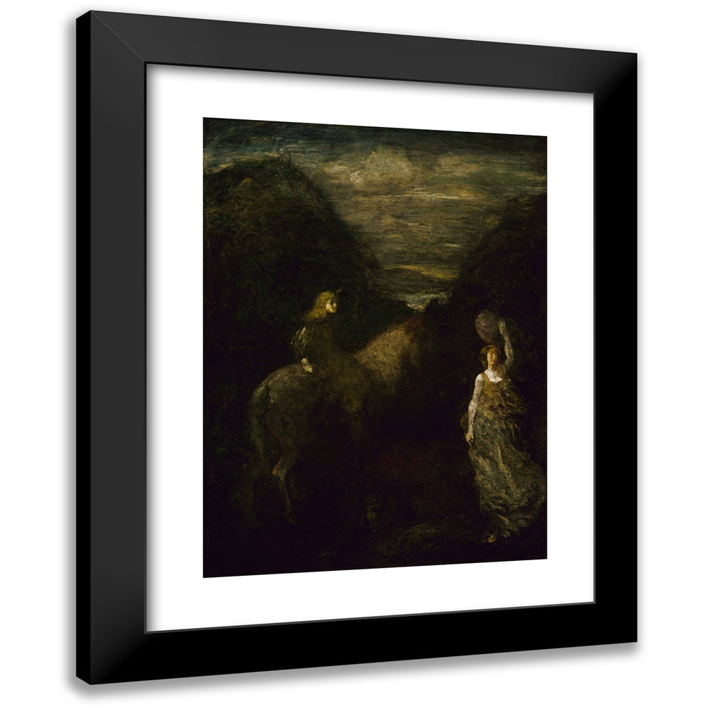 Albert Pinkham Ryder 19x24 Black Modern Framed Museum Art Print Titled ...