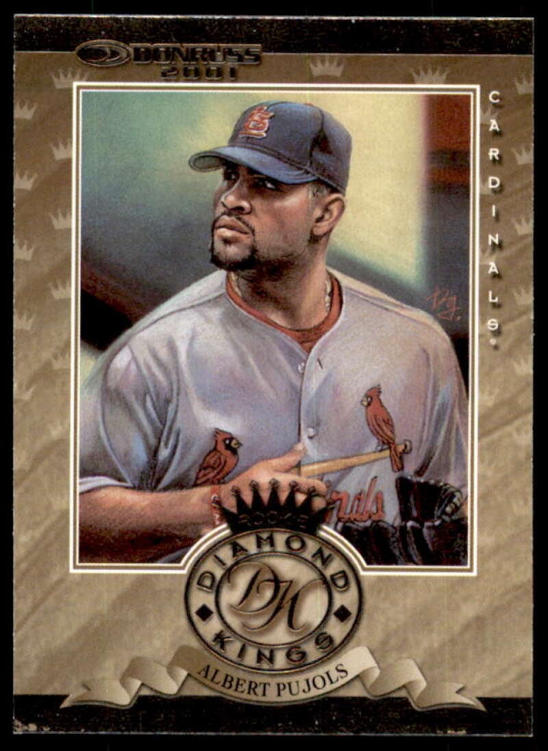 Albert Pujols DK 2001 Donruss Baseball's Best Silver Rookies Diamond ...