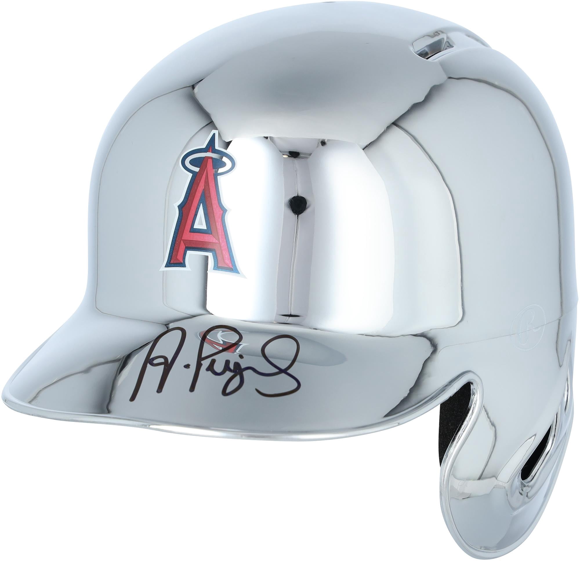 Albert Pujols Los Angeles Angels Autographed Alternate Chrome Mini ...