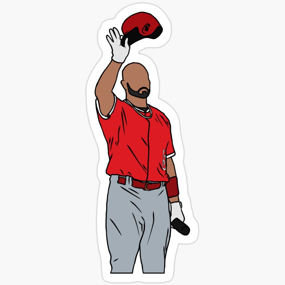 Albert Pujols Return To St. Louis Sticker Phone Decal Water Bottle ...