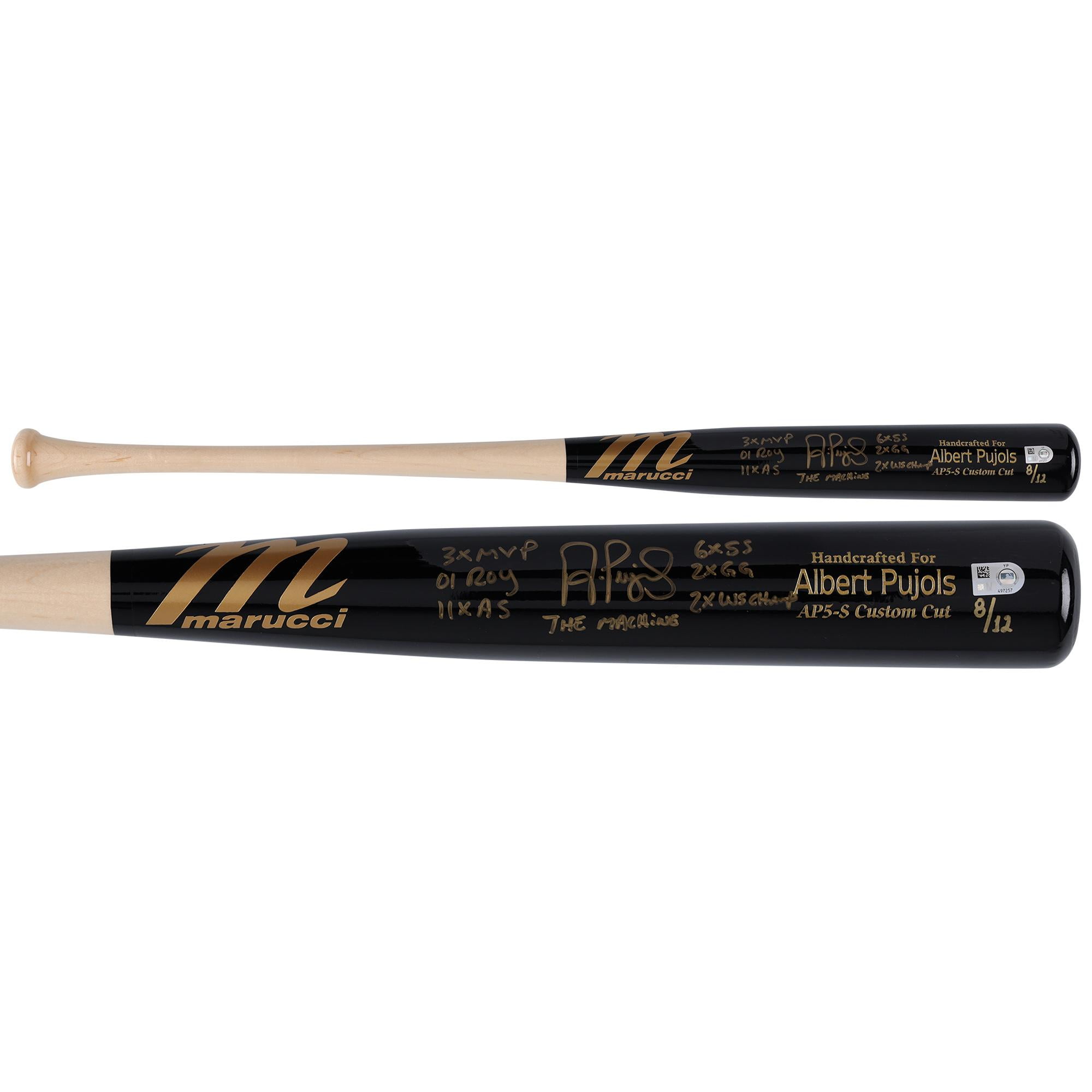 Albert Pujols St. Louis Cardinals Autographed Marucci Game Model Bat ...
