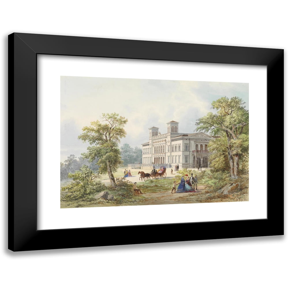 Albert Rieger 18x14 Black Modern Framed Museum Art Print Titled ...