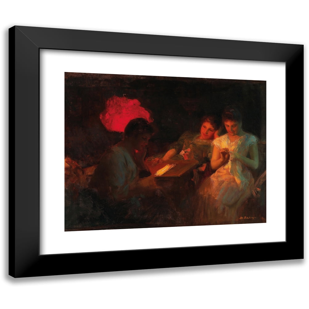Albert Ritzberger 18x15 Black Modern Framed Museum Art Print Titled ...
