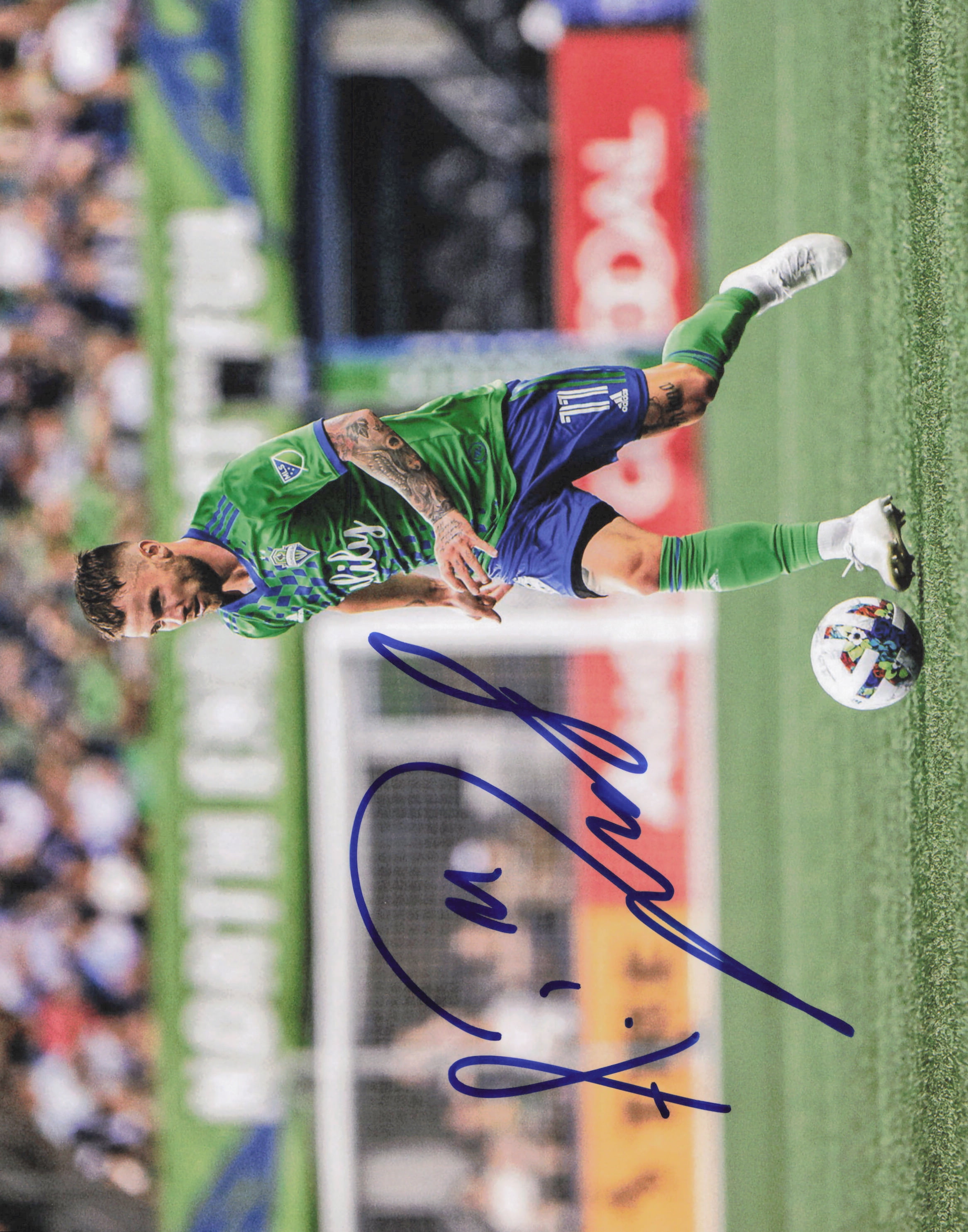 Albert Rusnak Autographed 8x10 Photo Seattle Sounders SKU #244271 ...