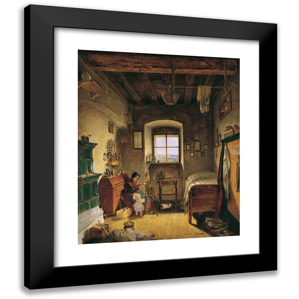 Albert Schindler 15x18 Black Modern Framed Museum Art Print Titled ...