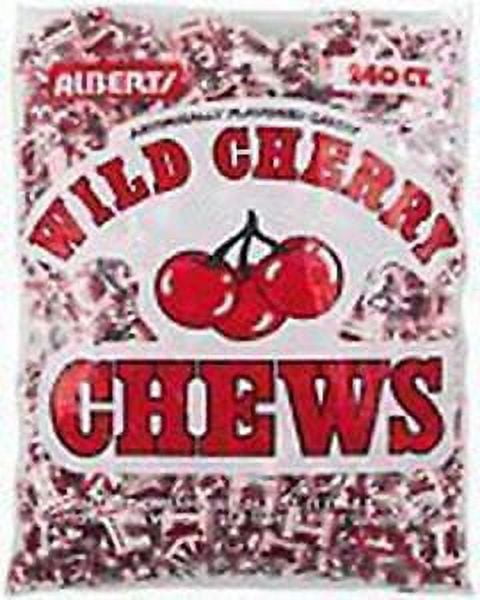 Albert's Fruit Chews - Wild Cherry Flavor (240 Candies) - Walmart.com