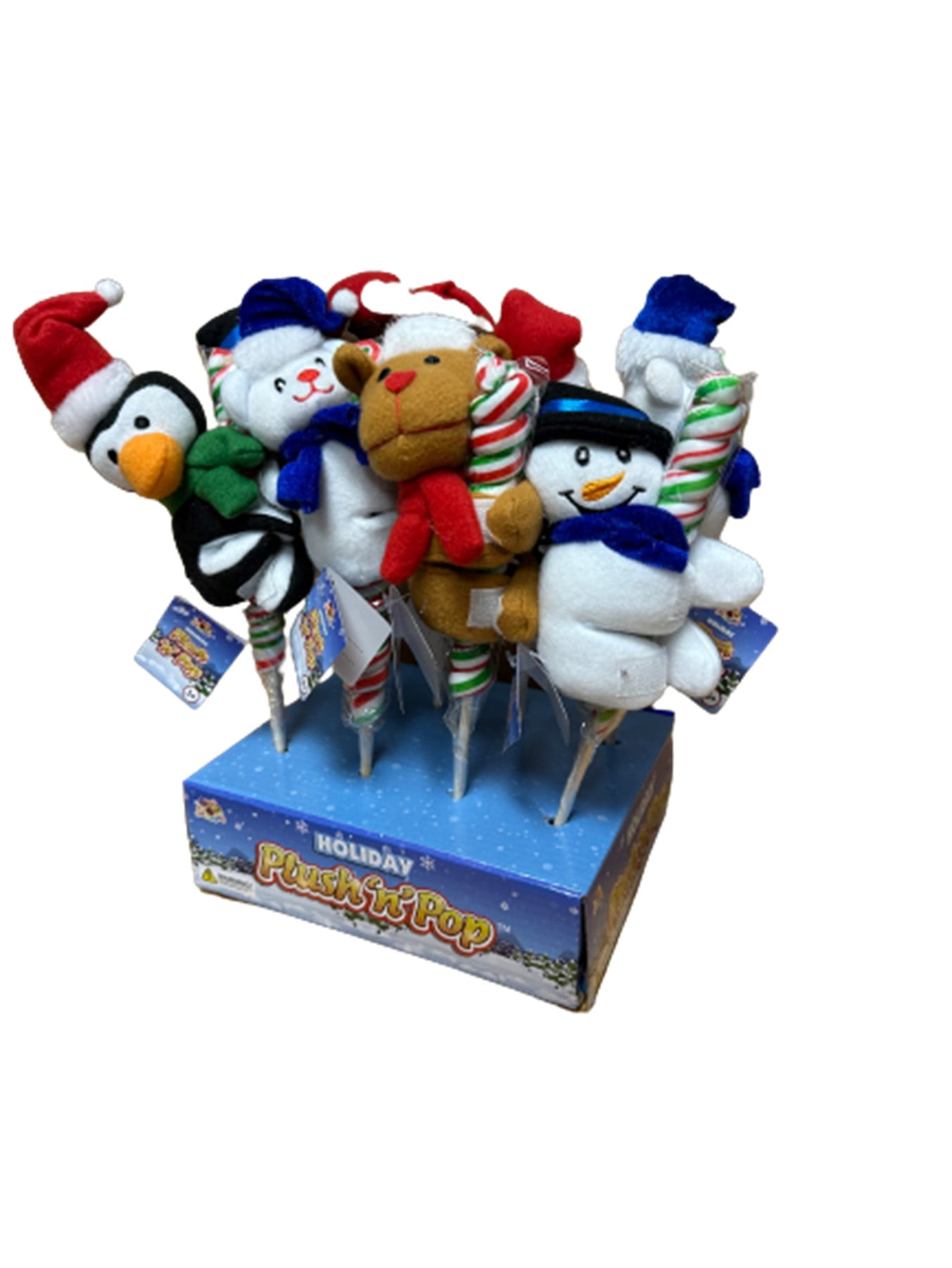 Albert's Holiday Plush N' Pops, Animals Plus Toy with Lollipop - 8 ...