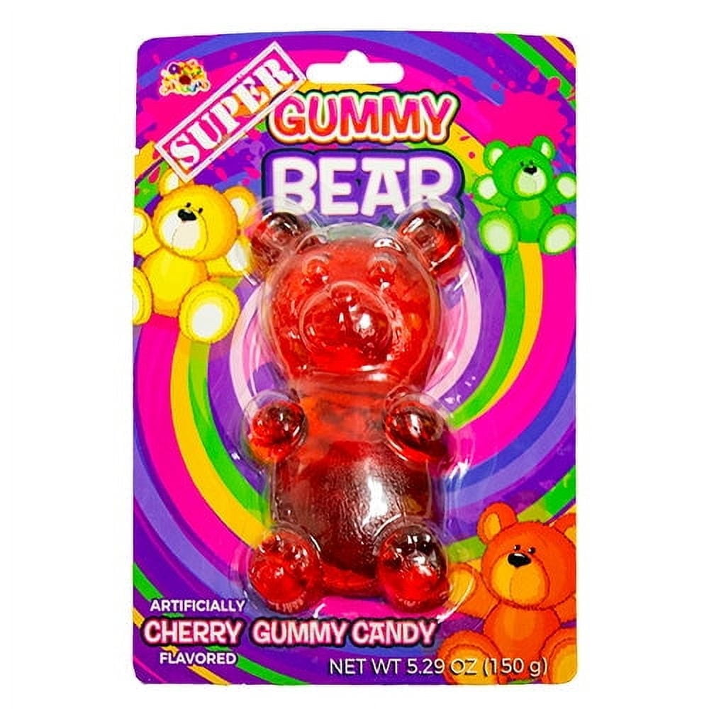 Albert's Super Gummy Bear Gummy Candy 5.29 oz. - Walmart.com
