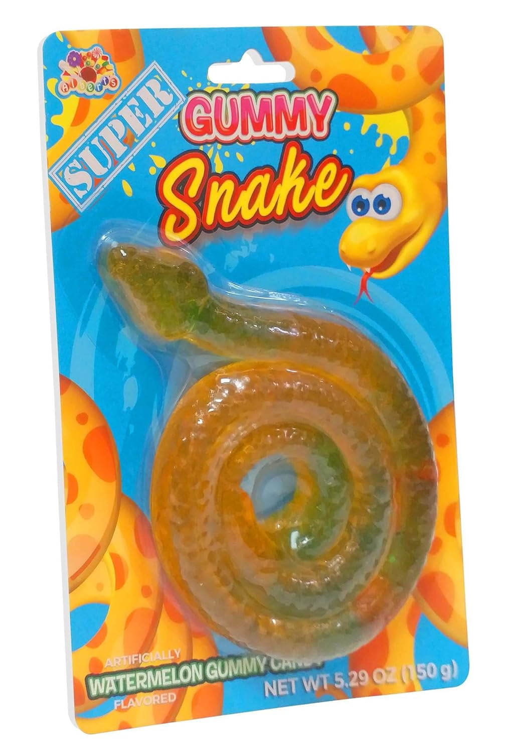 Albert's Super Gummy Snake Candy 5.29 oz. - Walmart.com