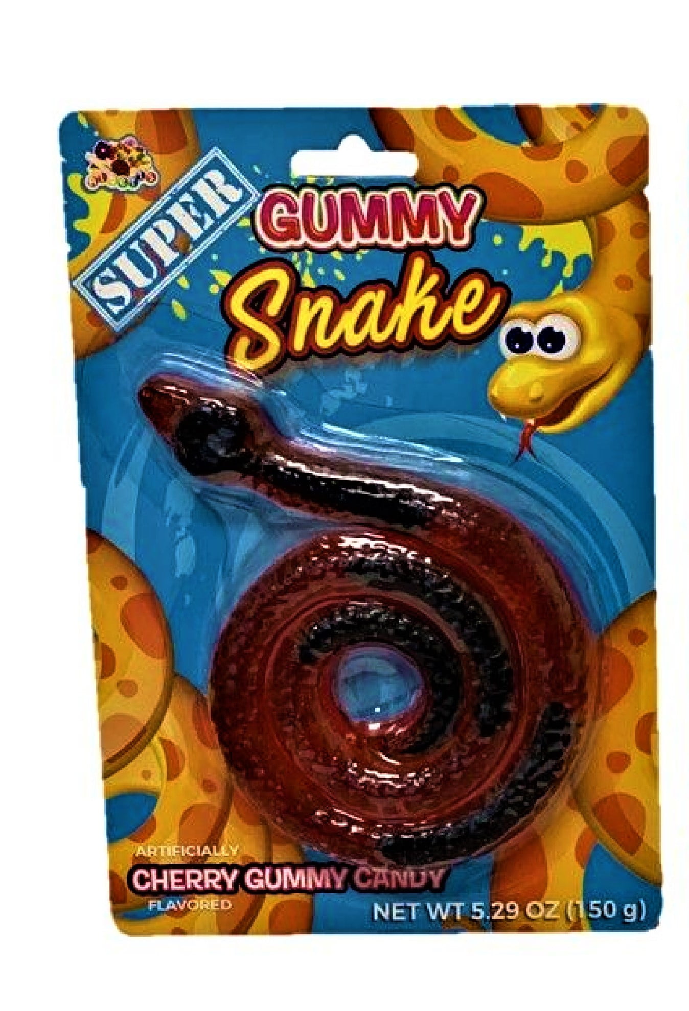 Albert's Super Snake Cherry Flavored Gummy Candy, 5.29 Ounce Blister ...