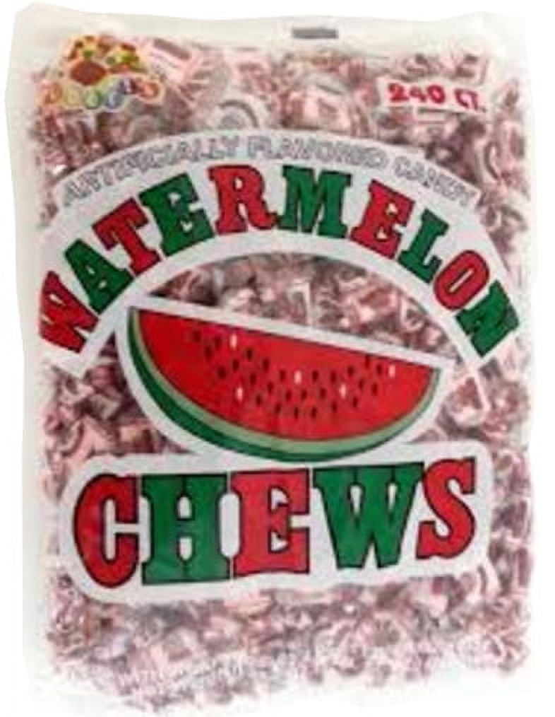 Albert's Watermelon Chews Candy - 240 Piece Bag - Walmart.com