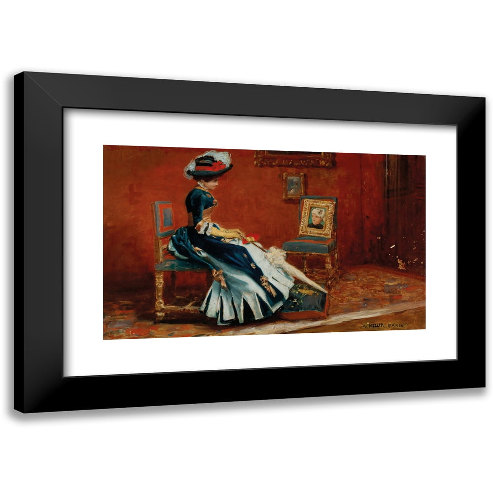 Albert von Keller 18x12 Black Modern Framed Museum Art Print Titled ...