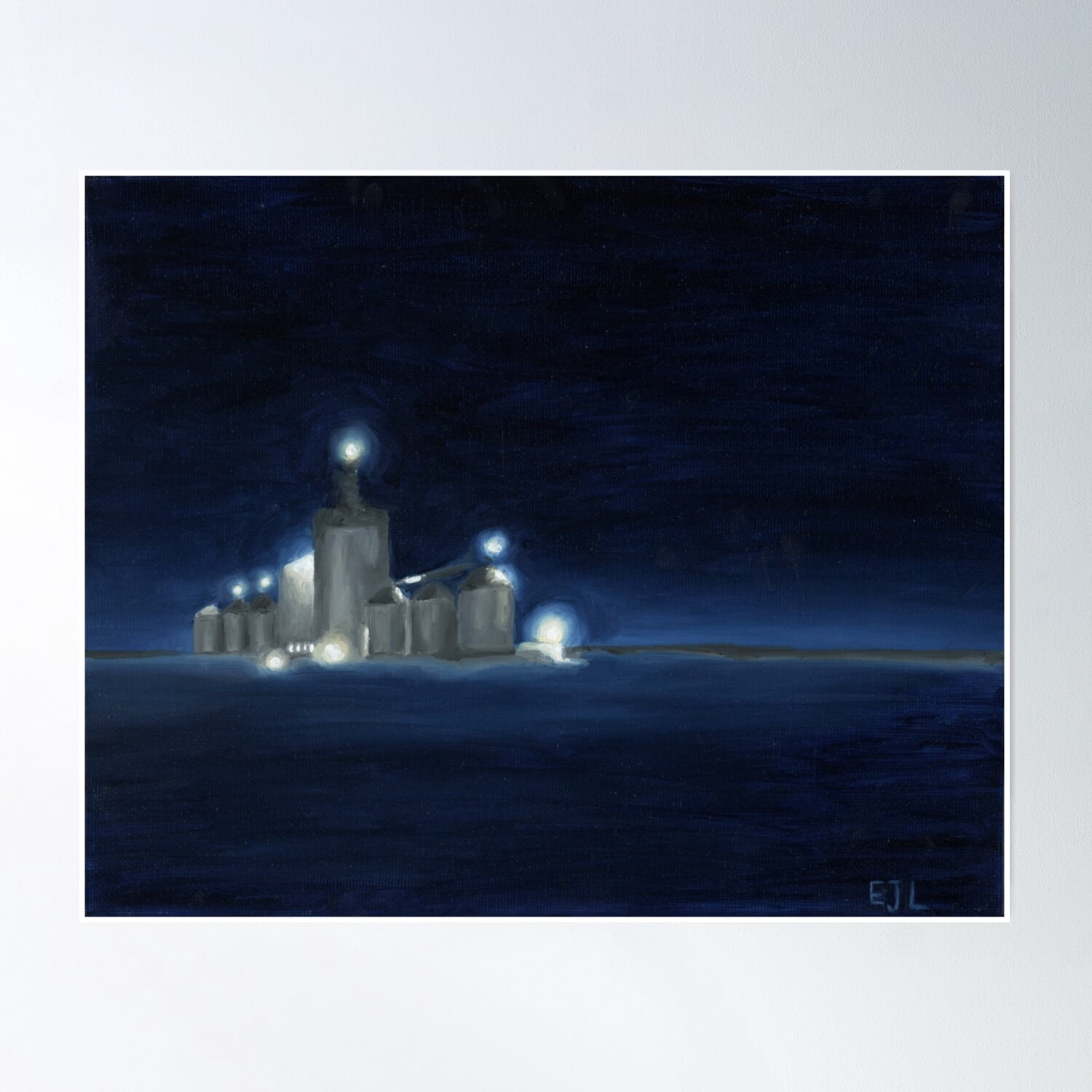 Alberta Silos Poster Wall Art Modern Wall Decor Art Home Decor Vintage ...