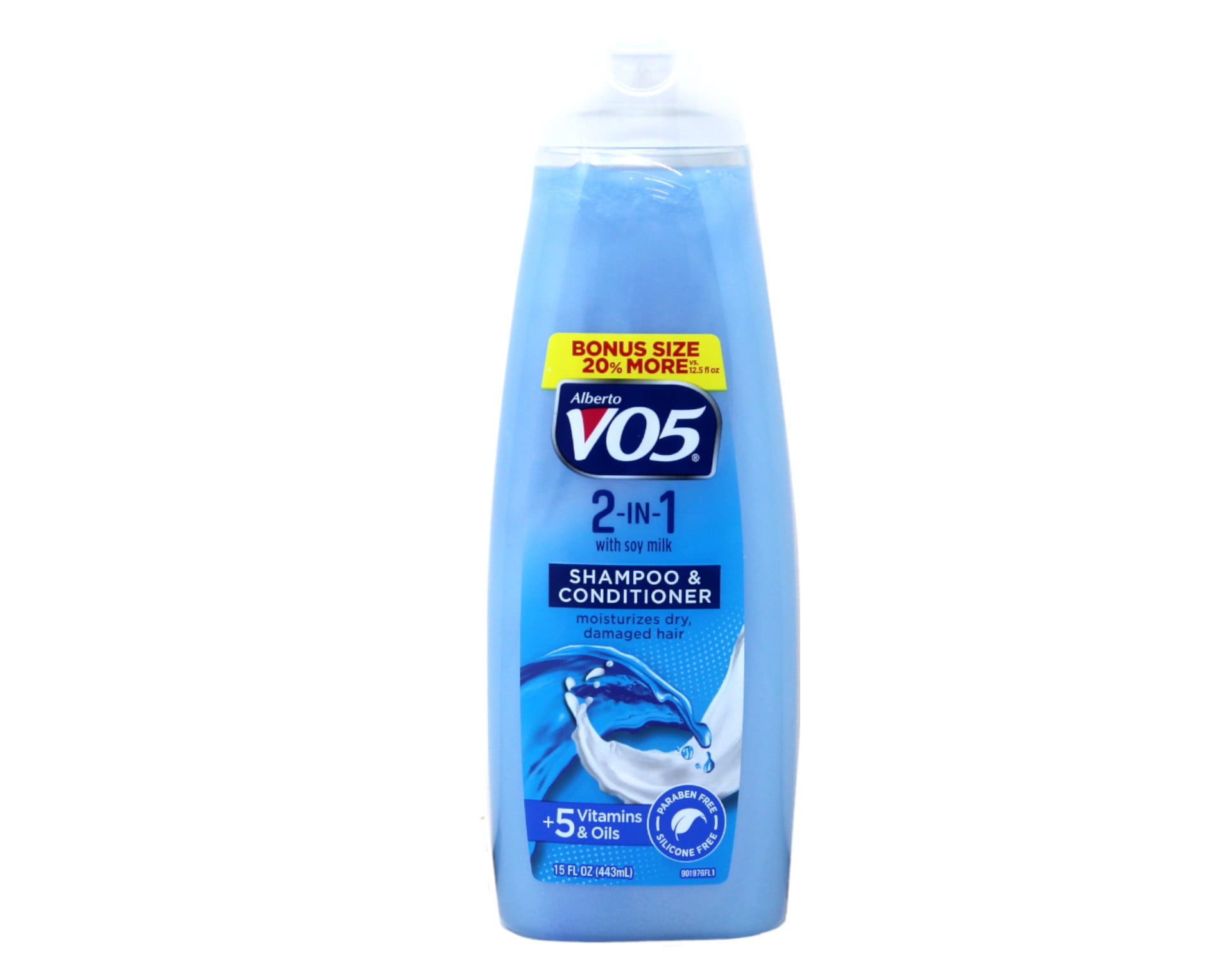 Alberto VO5, 2 in, 1 Moisturizing Shampoo + Conditioner, 15 Fl Oz - Walmart.com