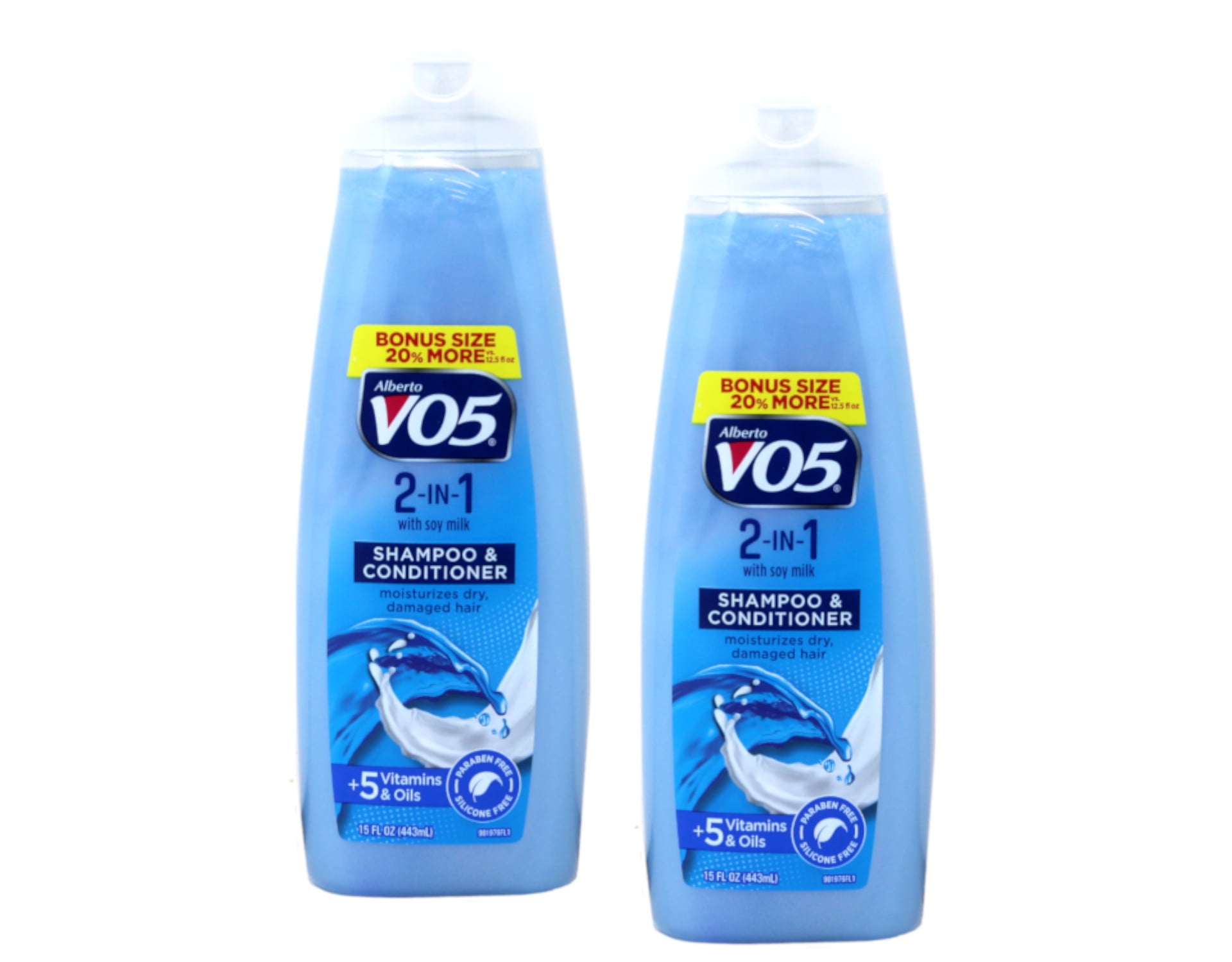 Alberto VO5, 2 in, 1 Moisturizing Shampoo + Conditioner, 15 Fl Oz ...