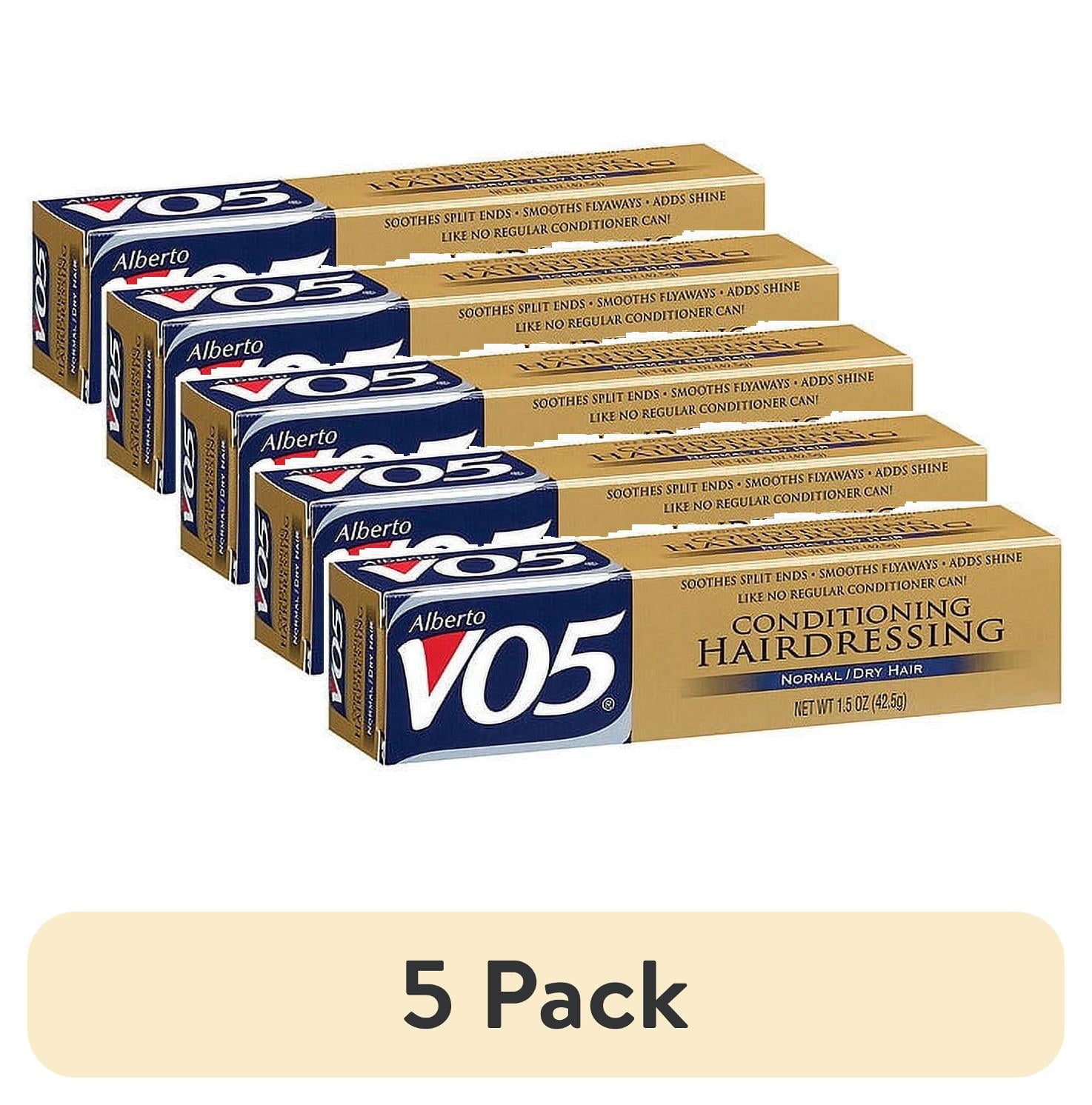 (5 pack) Alberto VO5 Conditioning Hair Dressing Normal/Dry Hair, 1.5 oz ...