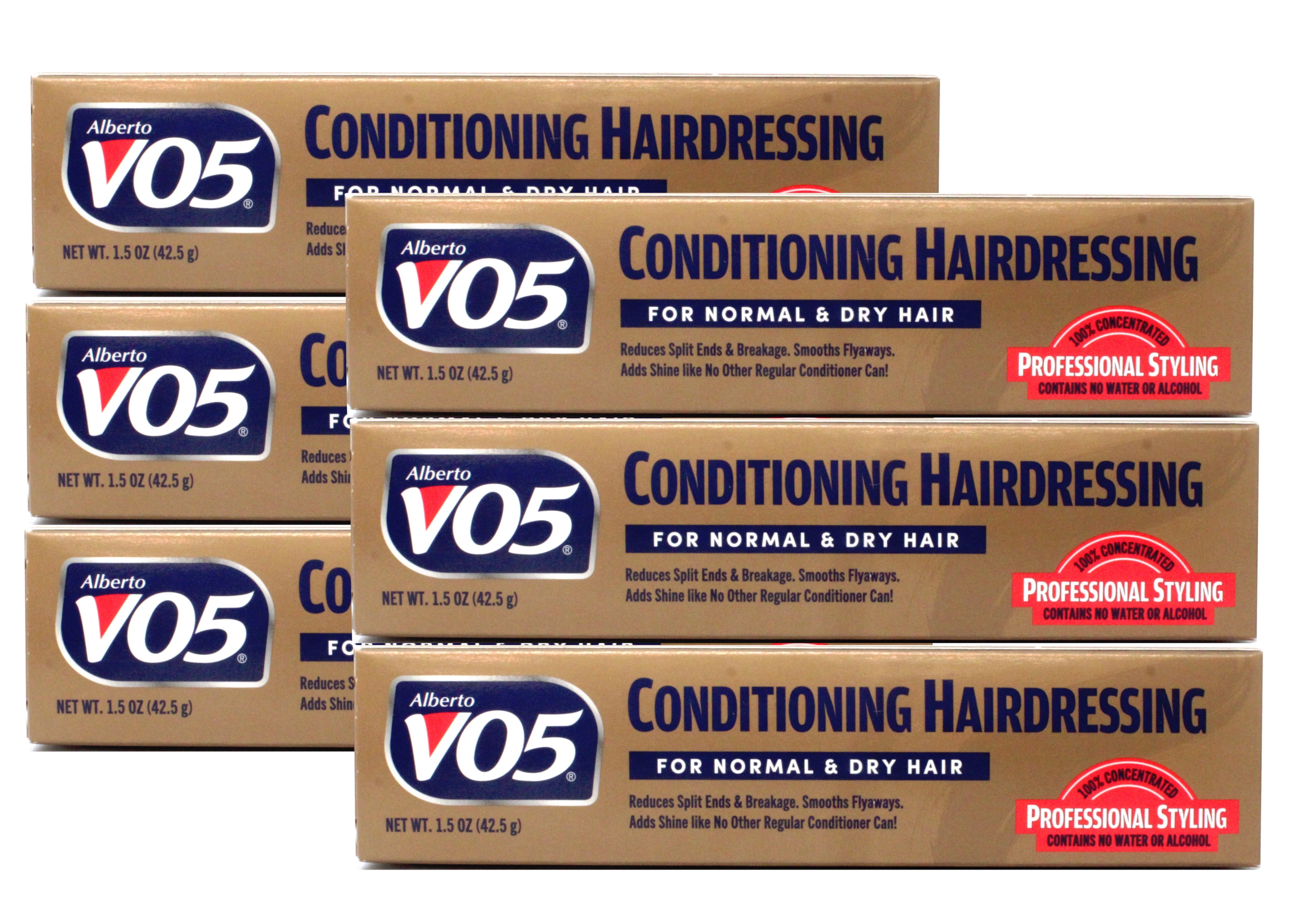 Alberto VO5, Conditioning Hairdressing, 1.50 oz, Pack of 6 - Walmart.com