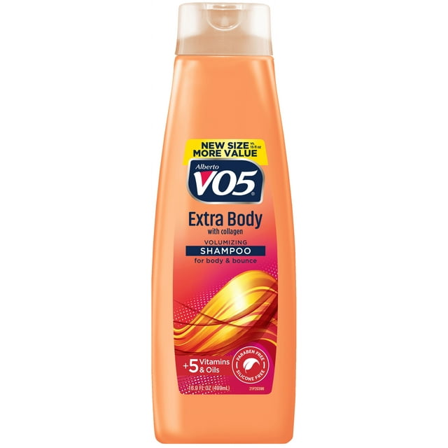 Alberto VO5 Extra Body Volumizing Shampoo with Collagen for All Hair Types, 16.9 oz - Walmart.com