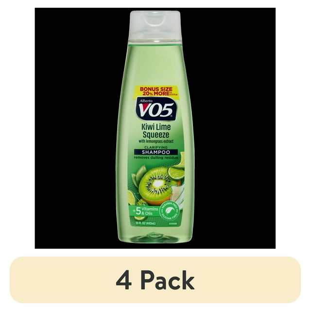 (4 pack) Alberto VO5 Herbal Escapes 15 Fl. Oz. Kiwi Lime Squeeze ...