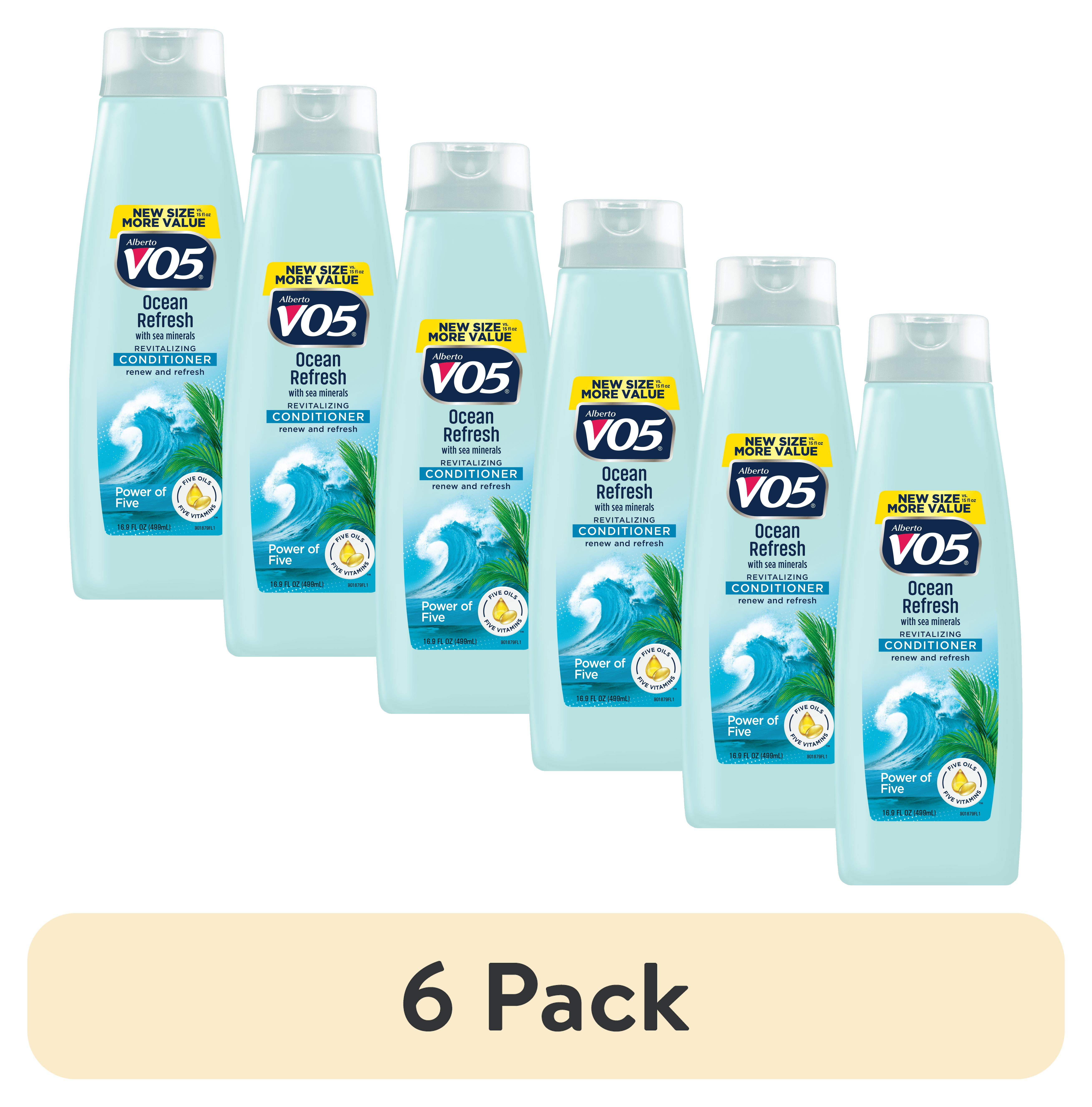 (6 pack) Alberto VO5 Ocean Refresh Revitalizing Conditioner with Sea Minerals, for All Hair ...