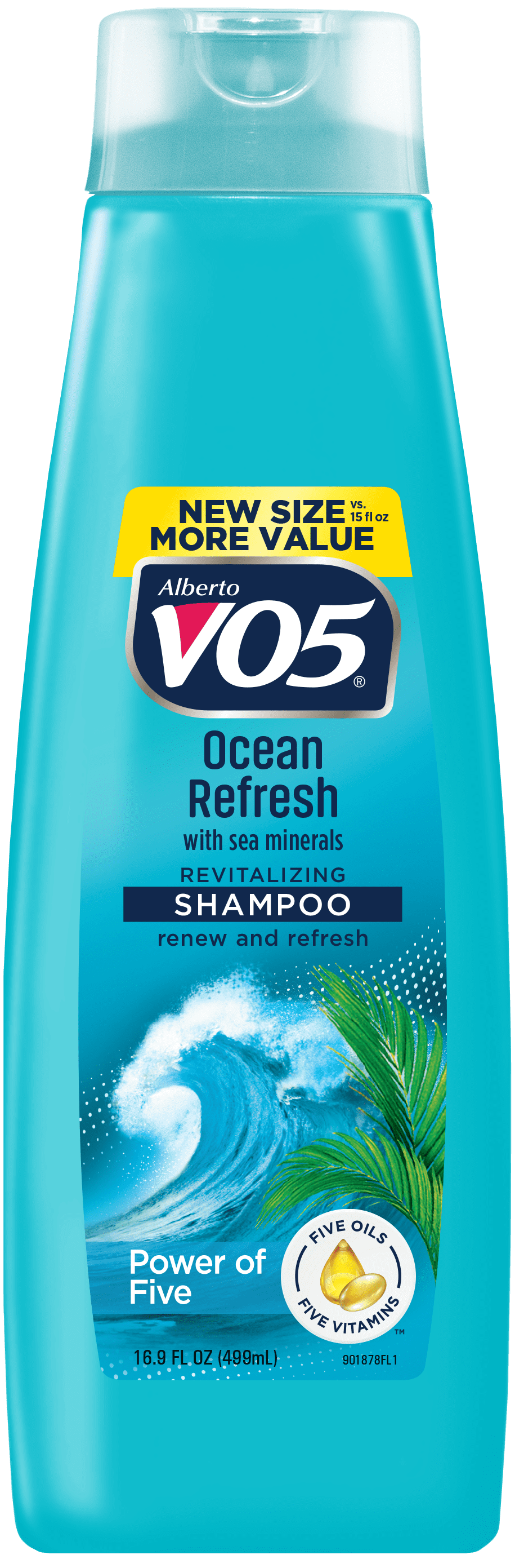 Alberto VO5 Ocean Refresh Revitalizing Shampoo with Sea Minerals, for ...