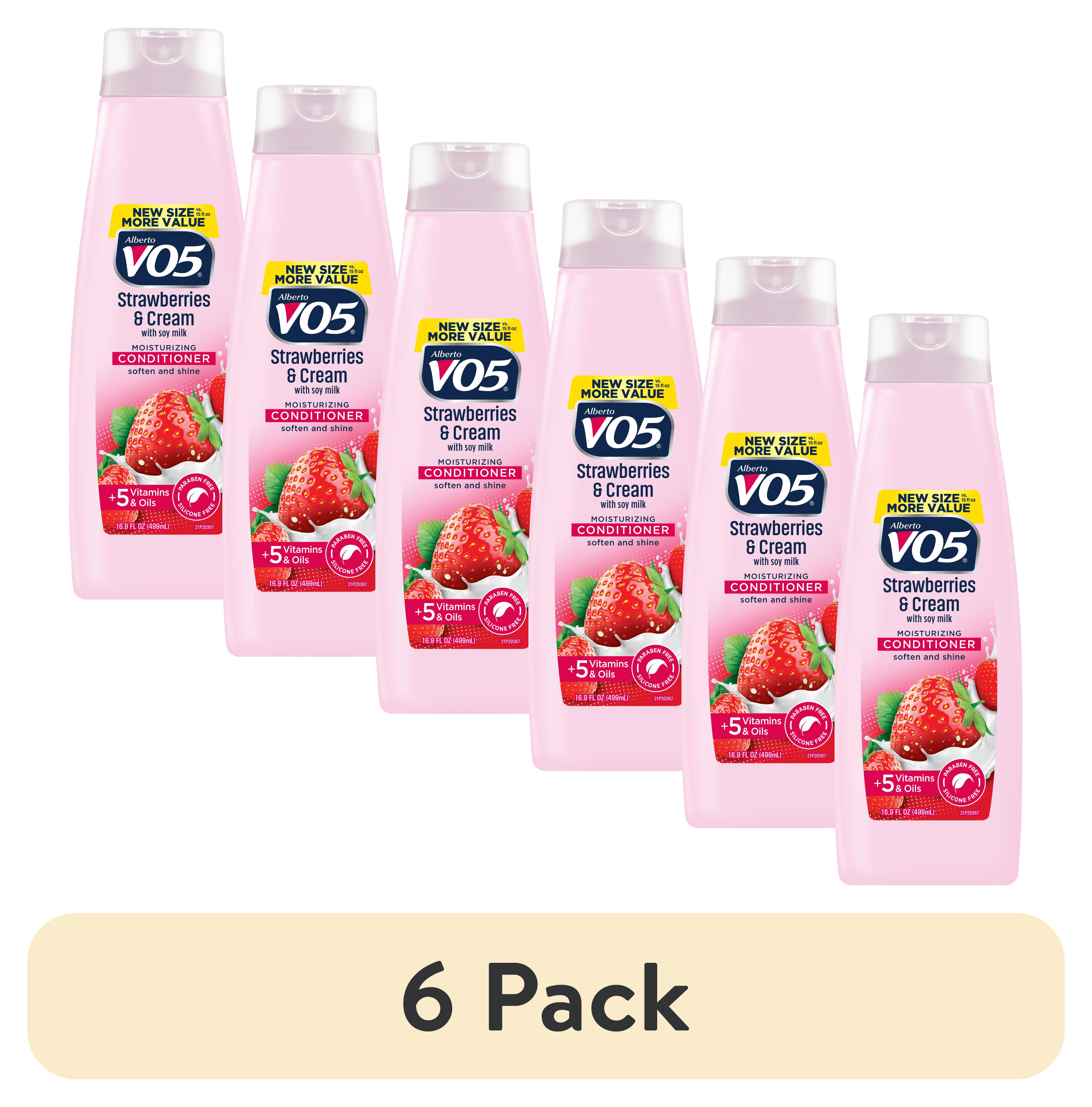 (6 pack) Alberto VO5 Strawberries & Cream Moisturizing Conditioner, for ...