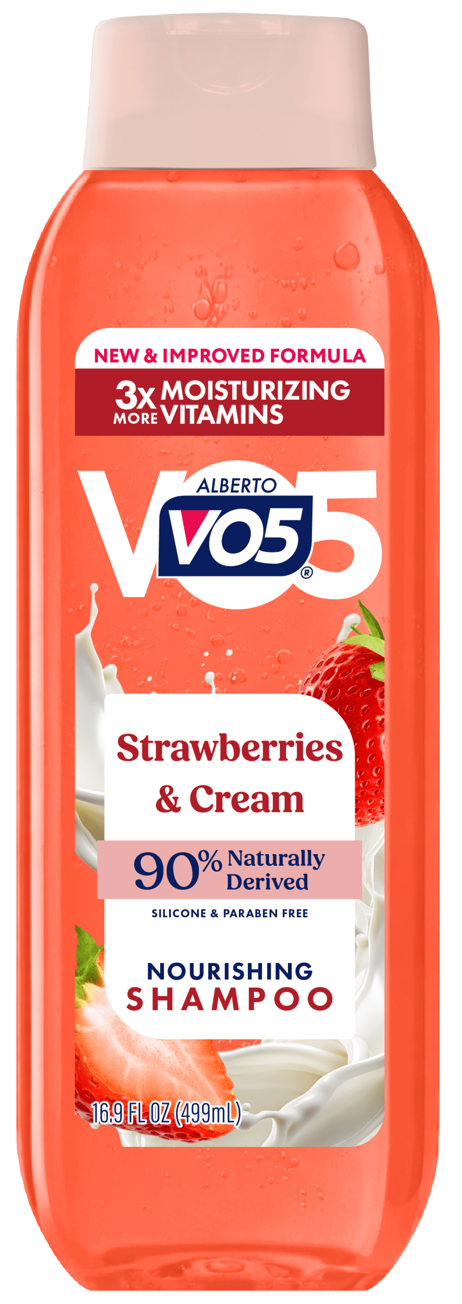 Alberto VO5 Strawberries & Cream Nourishing Shampoo with Soy Milk ...