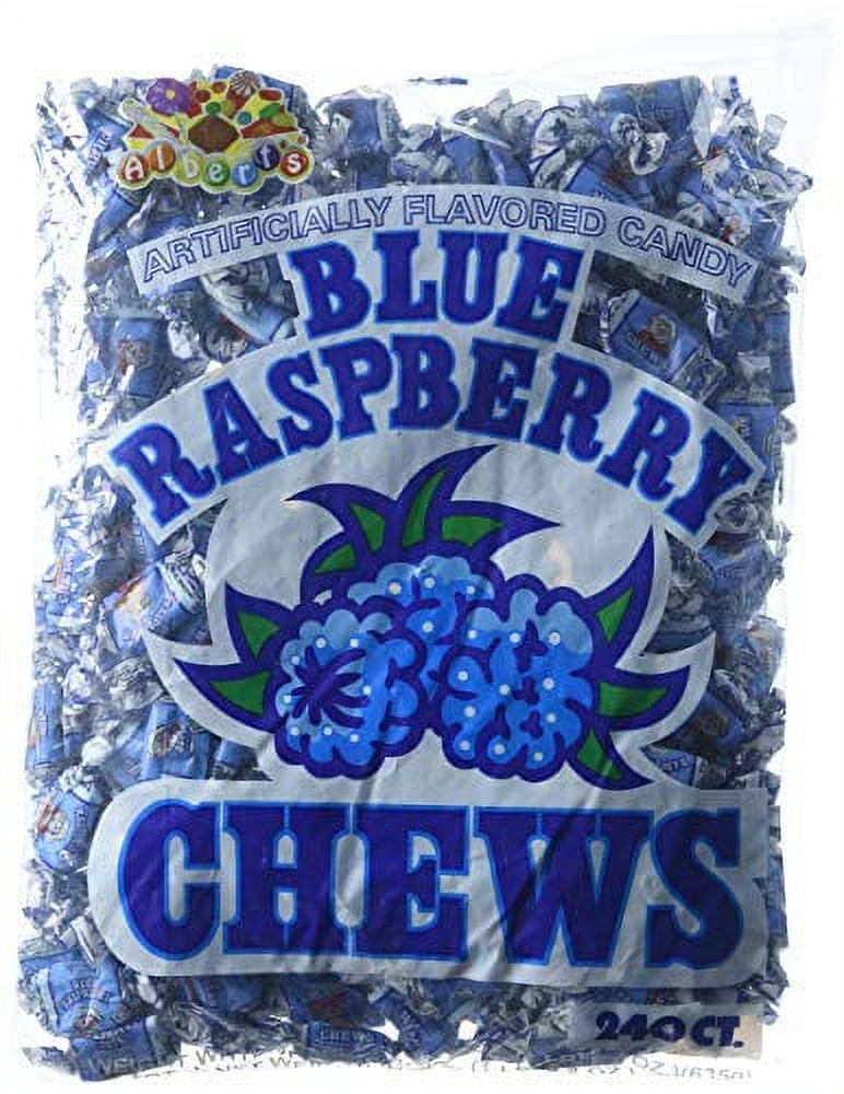 Alberts Chews Albert's Chews Blue Raspberry 240 - pack of 4 - Walmart.com
