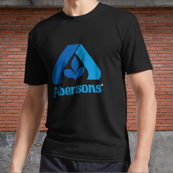 Albertsons logo Active T-Shirt Logo Men's Black T-Shirt Funny Size S to ...