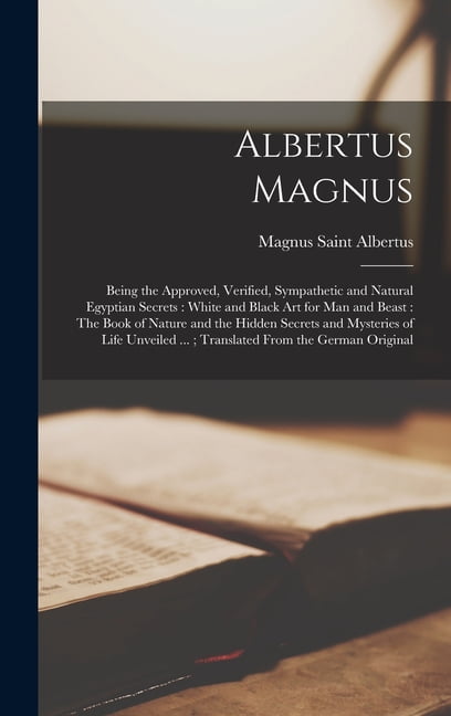 Albertus Magnus Book