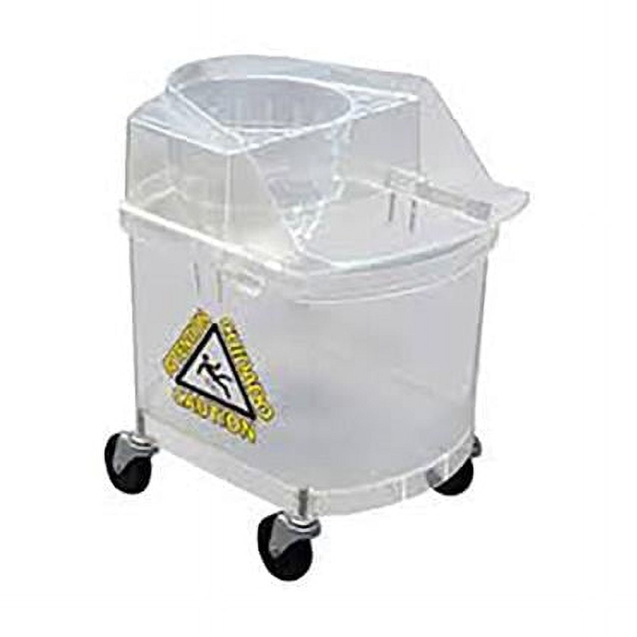 Albino Rhino Transparent Mop Bucket with wringer Metal-Free Inmate Safe ...