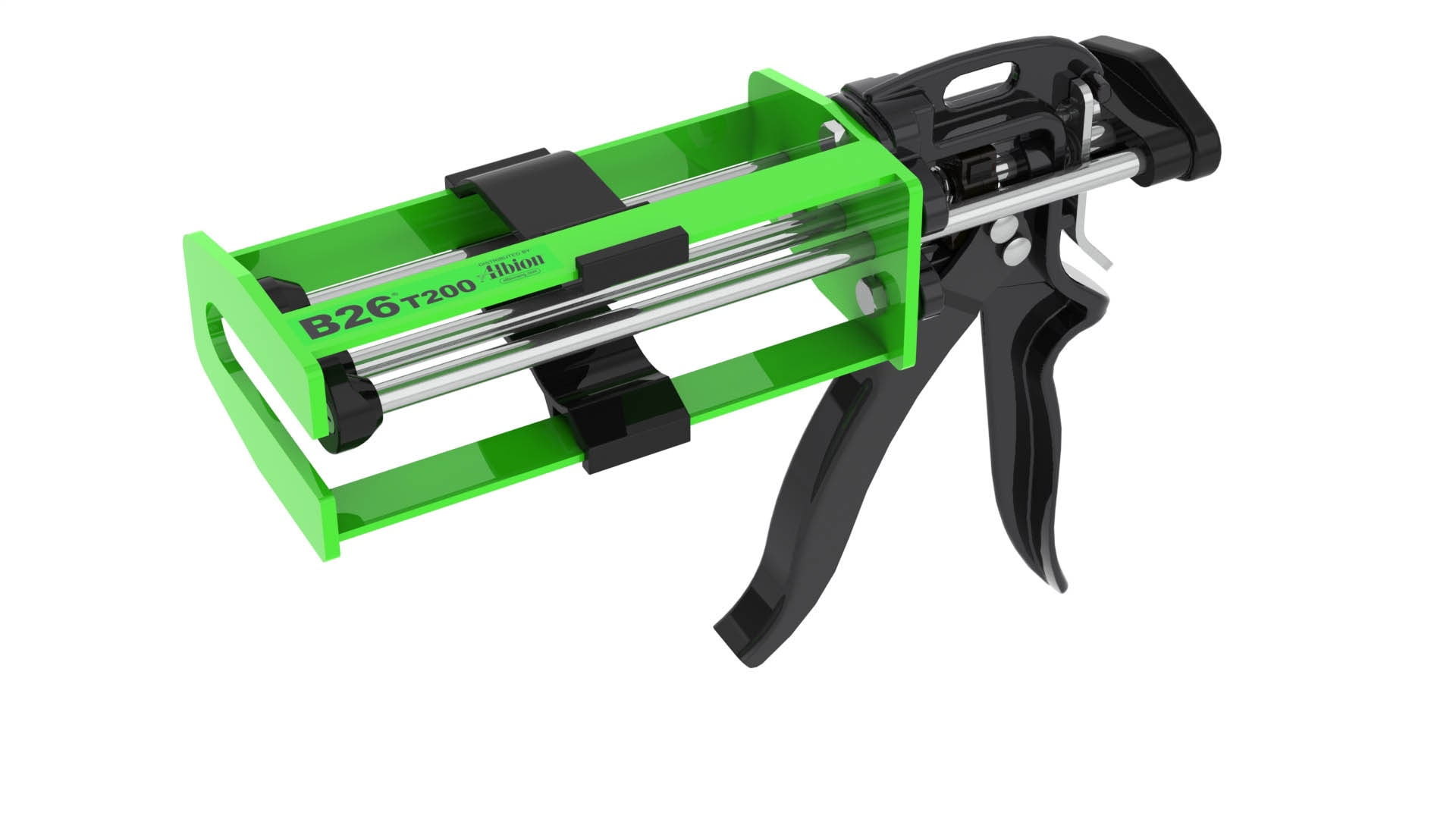 Albion B26T200 Heavy-Duty Manual Adhesive Applicator Gun 200ml Cart. 1: ...