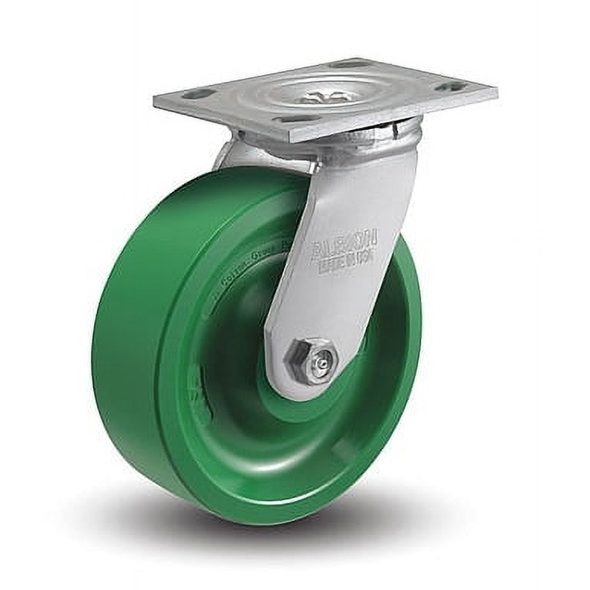 Albion Plate Caster,Swivel,Polyurethane,7 1/4"H 16XI06201S - Walmart.com
