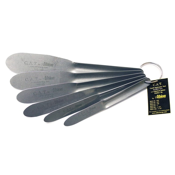 Albion Engineering Company 922-G01 C.A.T. Spatula Set, Stainless Steel ...