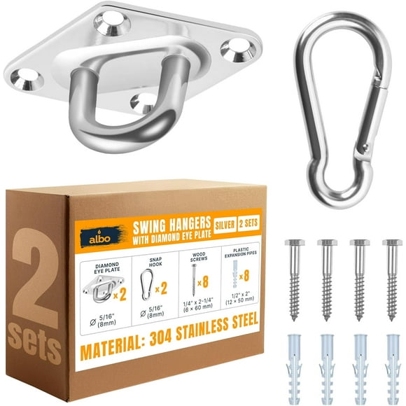 Ceiling Mount Hooks for Hanging Plants and Lights in Multiple Sizes