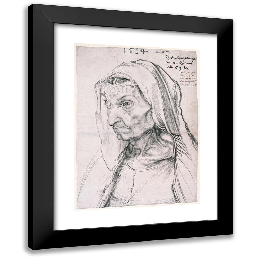 Albrecht Dürer 14x18 Black Modern Framed Museum Art Print Titled ...