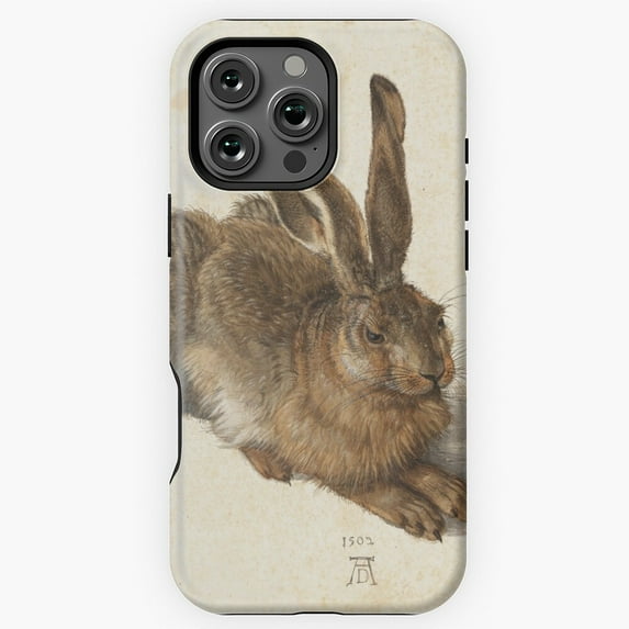 Albrecht Durer Hare Classic Art iPhone Case 17 16 15 14 13 12 11 Pro Max - Walmart.com