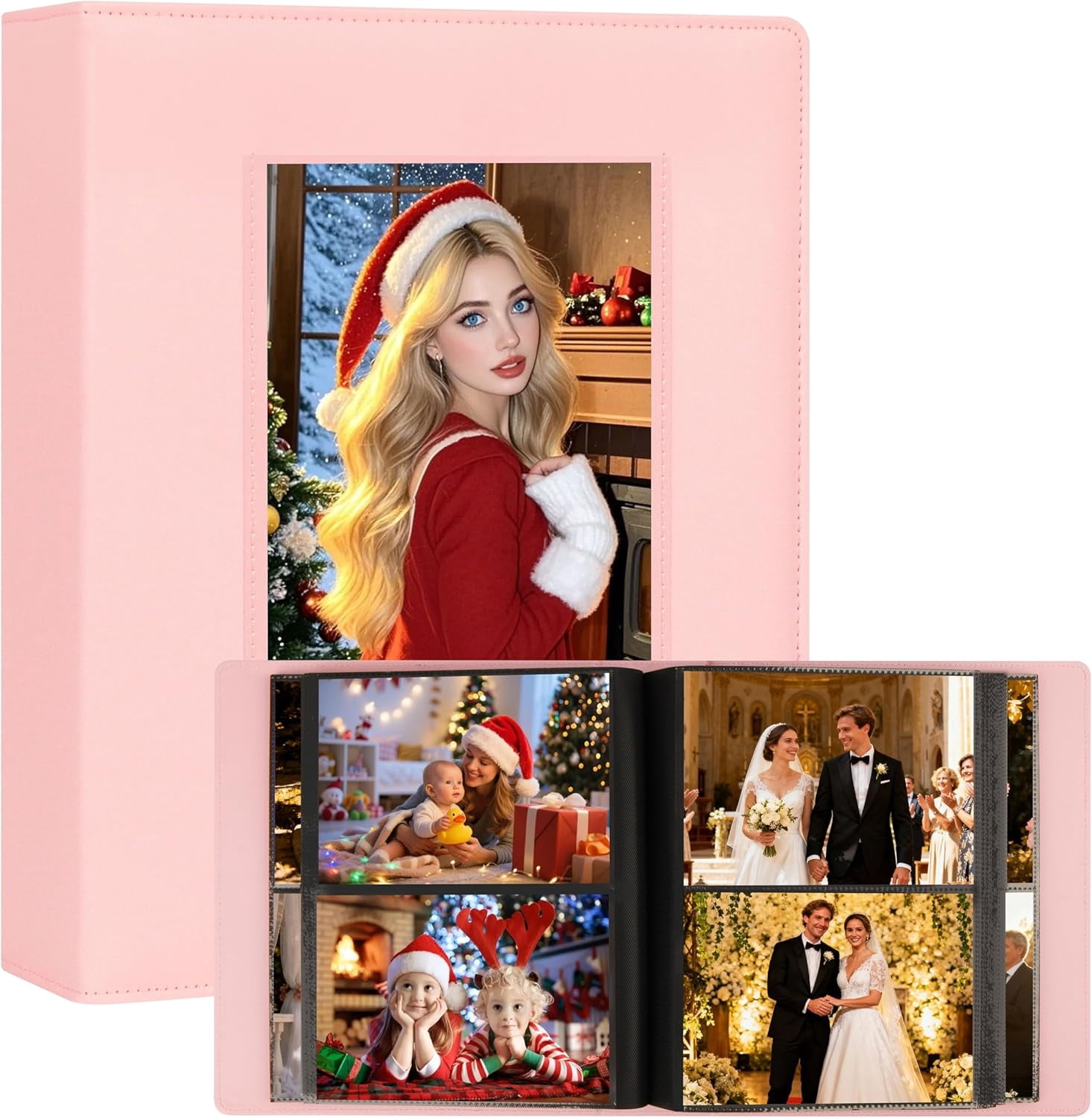 Album 57 can accommodate 272 photos, leather cover 57 album, super ...