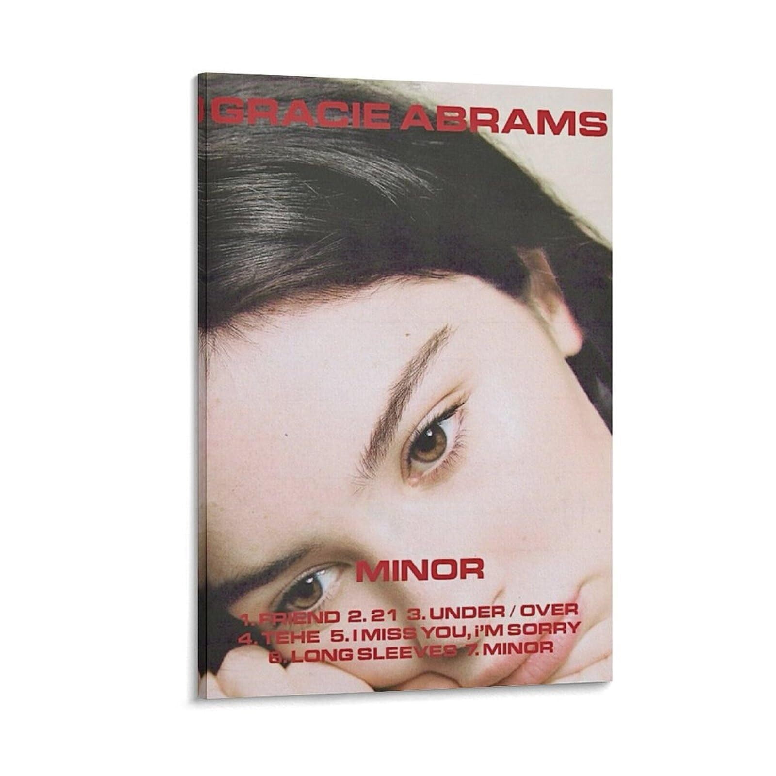 Album Gracie Abrams Minor Poster Canvas Wall Art Posters For Room Aesthetic And Decor Poster ...