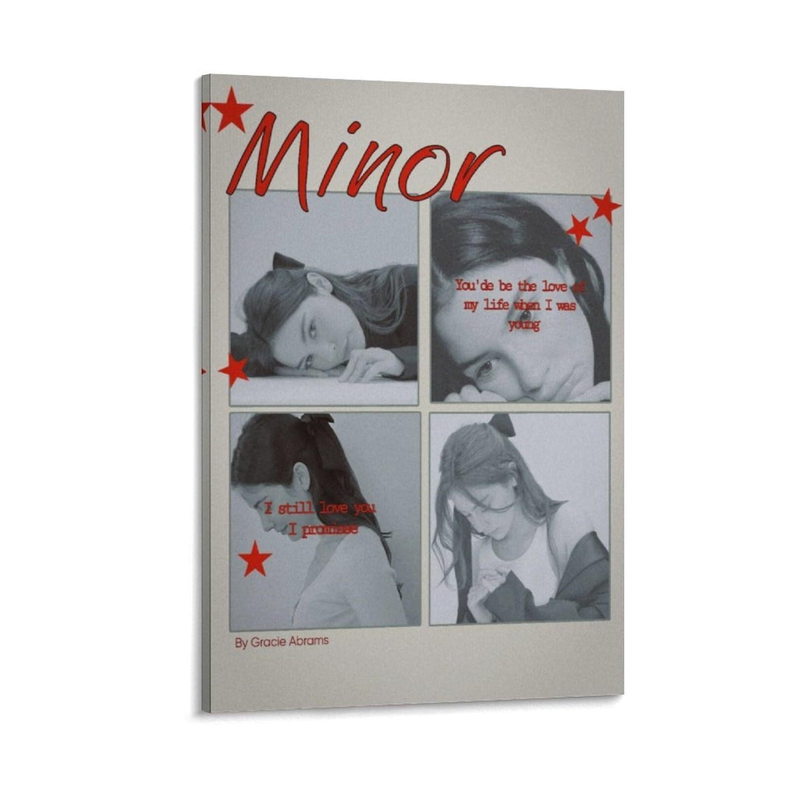 Album Gracie Abrams Minor Poster Canvas Wall Art Posters For Room Aesthetic And Decor Poster ...