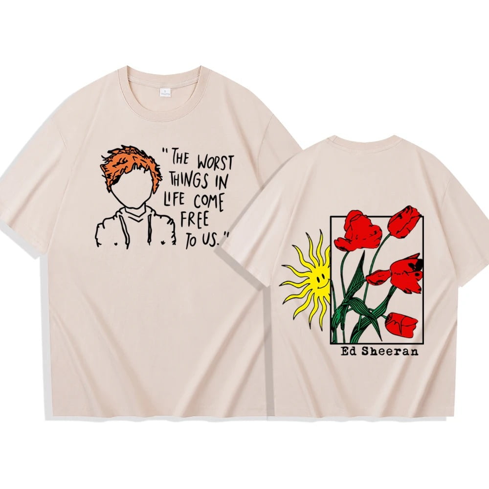 Album Inspired Music Graphic Tee Fashion Crewneck Short Sleeve Man ...